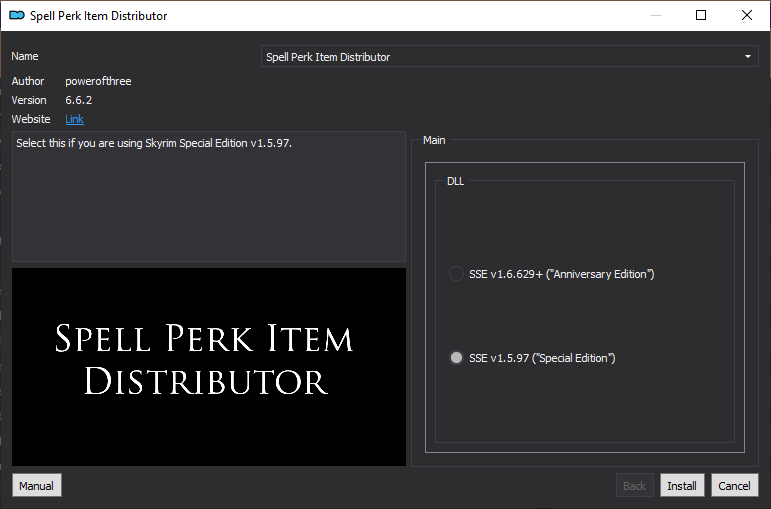Mod Installation - Part 1 - Lexy's LOTD SE – Main